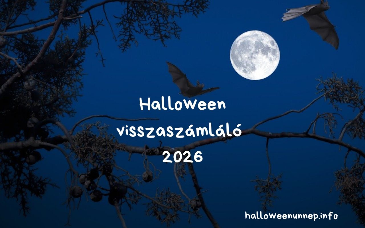 Halloween visszaszámláló 2026 - Halloween ünnep